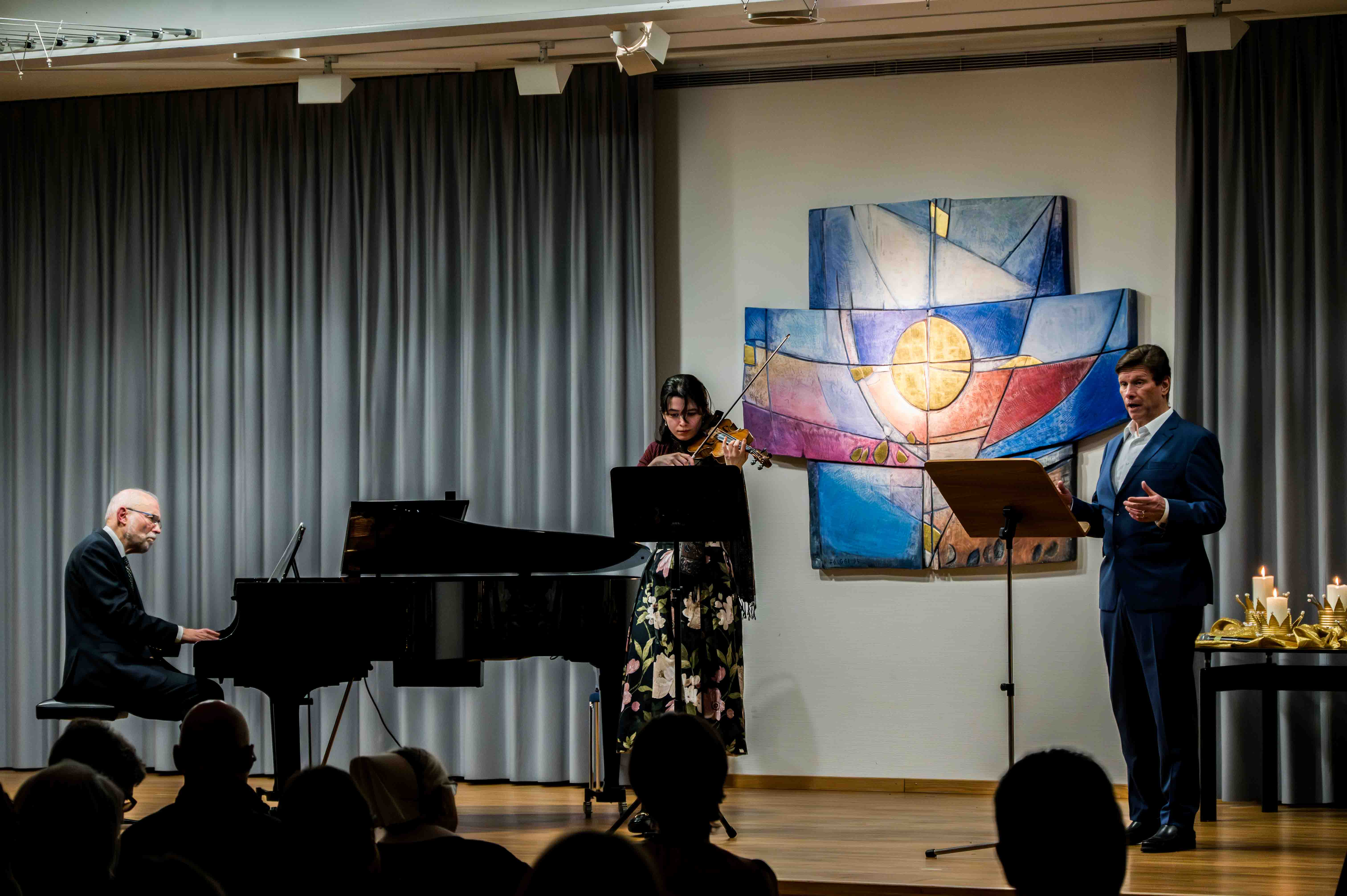 With a song in my heart: Gordon Schultz, Cheyne Davidson and Melissa ...